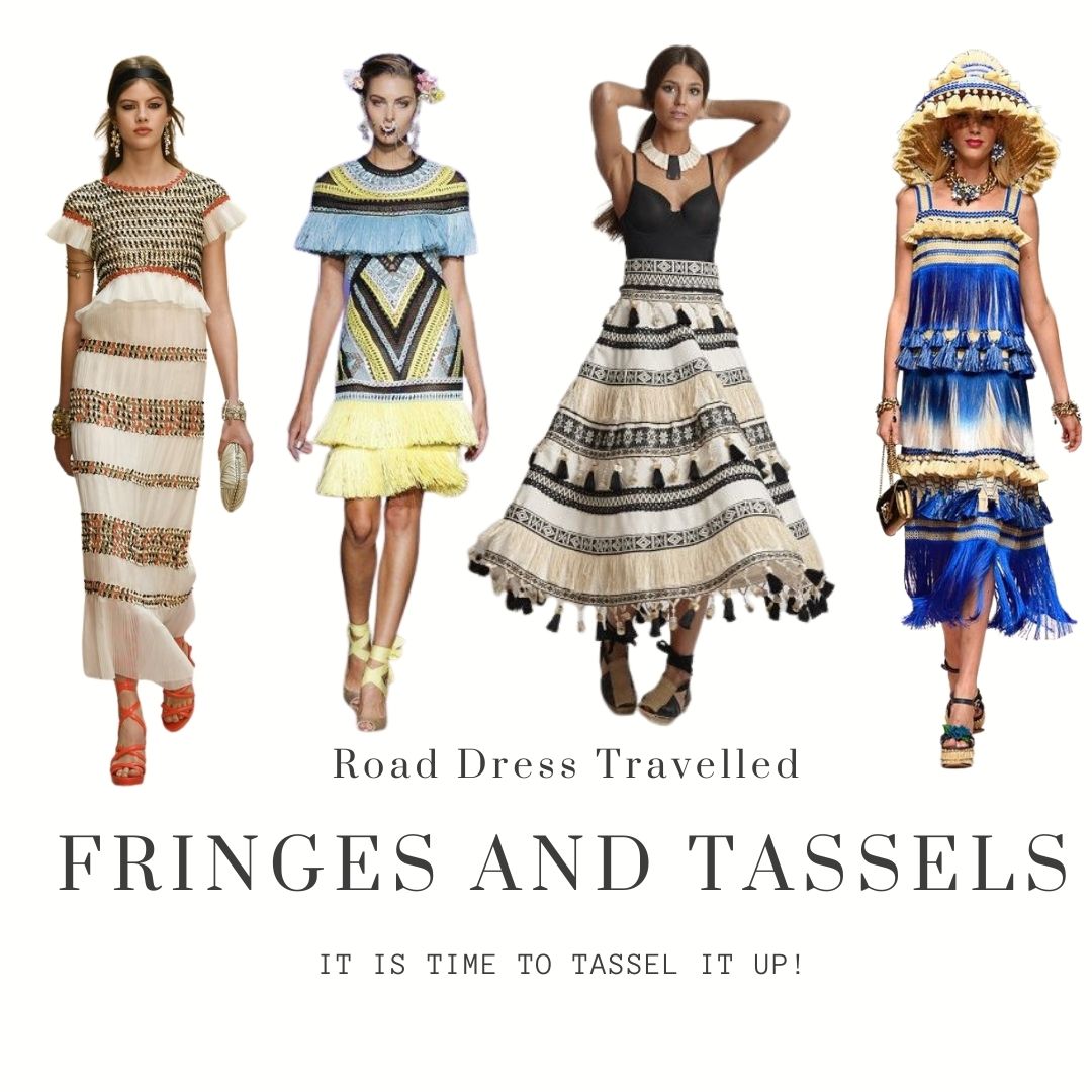 FRINGES AND TASSELS, AND HOW TO WEAR THEM? – HOME | Road Dress Travelled